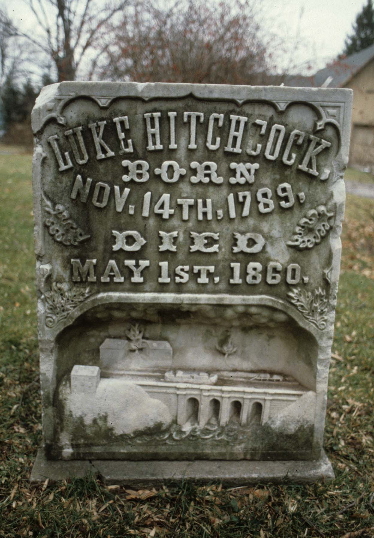 Hitchcock Gravestone, 1860 | Reflections On Erie's Waters